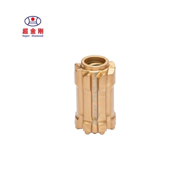 T51 89mm to 152mm Flat Face Threaded Button Professional Drill Bits with Spherical Button Drilling for Blasting