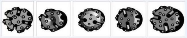 DTH Hammer Bits 3 Inch Suit for Di450 Rig