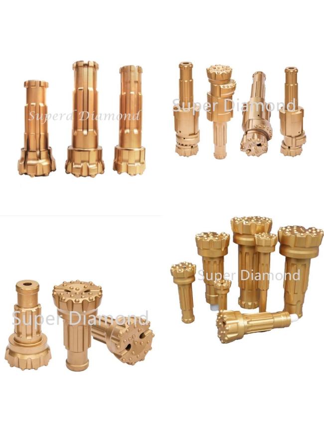 Ql40 Ql50 Ql60 Ql80 DTH Hammers Bits for Water Well Cop44 54 64 84 Gold Hammers and Bits Rock Drilling Mining