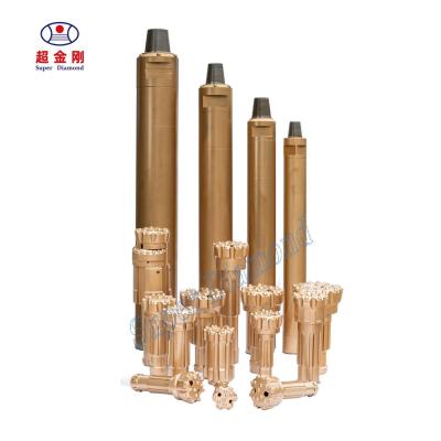 China 2 inch tot 12 inch legeringstaal DTH hamer en bit Cql50A voor RC boorwaterput kern boormachine gereedschap op zijn best Te koop