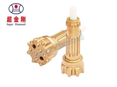 China Stable Down Hole Hammer Bits QL 50 Tunnel And Shaft Drilling Fatigue Resistant for sale