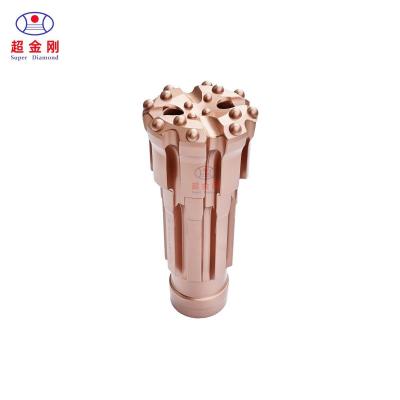 China Goudmijnbouwapparatuur van legeringsstaal Concave Face Bit RC 45 R.C Boren met omgekeerde circulatie Boren met aanpassing Te koop