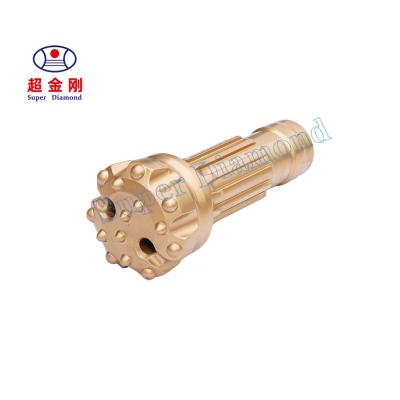China Manufacturing Process Forging CD55 5inch DTH Bit with Convex Face Domed Buttons 130-156mm for sale