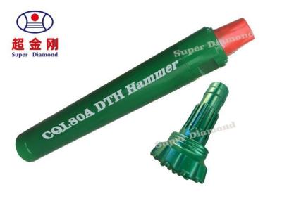 China DTH Hammers Rock Drilling Tools 2-12 Inch Forging Manufacturing Process Dia 135-155 mm Hole Range for sale