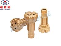 China DTH Hammer DTH Rock Drill Bit with Protective Buttons Ql60 Shank for sale
