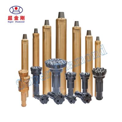 China Long Shank DTH Bits for Rock Drilling Rod76 / Rod89 / Rod102 / Rod127 Durable and Long-Lasting for sale