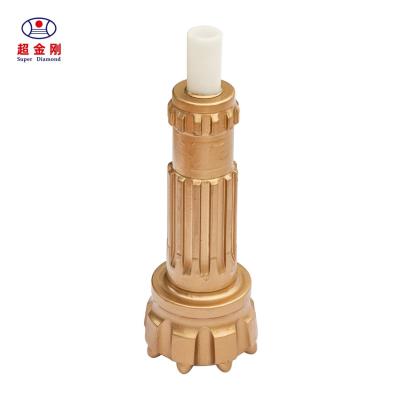 China Directional Drilling DTH Drill Bits Gas Exploration Mining Drill Bit Cyclinder With Guide Sleeve for sale