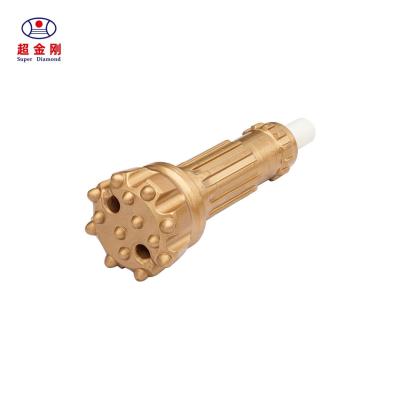China Directional Drilling DTH Drill Bits Gas Exploration Mining Drill Bit Cyclinder With Guide Sleeve for sale