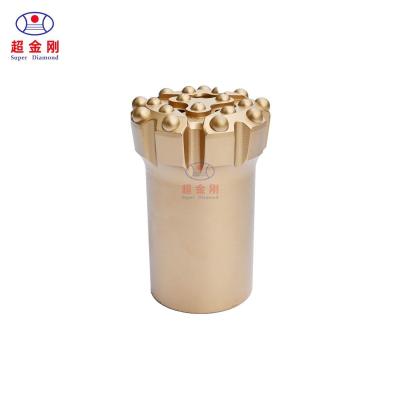 China Processos de fabricação de forja T51 102mm ferramenta de perfuração de rocha thread drill bit down The hole button bit benefício à venda