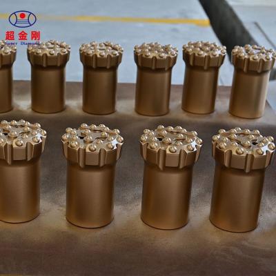 Cina ISO 9001 2000 Certified Bench Drilling 3 prime Button Bit Threaded Drill Bit DTH Bits per perforazioni pesanti e durevoli in vendita