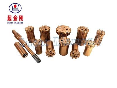 China Heat Insulation Thread Button Bit Weather Resistance Rock Drilling Bit for sale