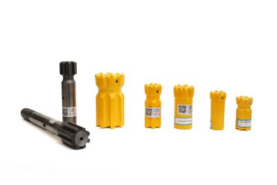 Cina Top Hammer Button Bit T51 Bits di trivellazione processo di produzione di forgiatura compatibile con Mission60 / Cm60A in vendita