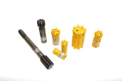 Cina Top Hammer Button Bit T51 Bits di trivellazione processo di produzione di forgiatura compatibile con Mission60 / Cm60A in vendita