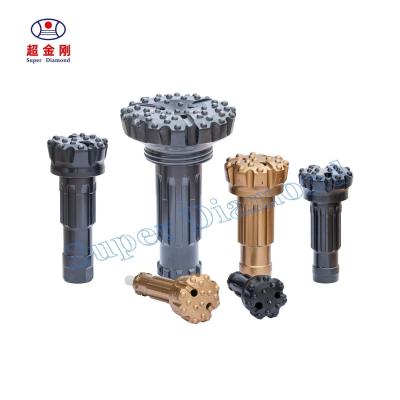 China Large Diameter High Air Pressure DTH Bits Geothermal Wells DTH Drilling Tools for sale