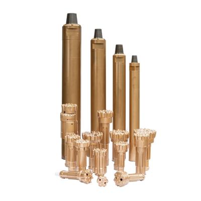 China 2 Inch to 12 Inch Alloy Steel DTH Hammer Bit for Hard Rock Drilling Rh510 Martelo E Bit Ql80 Martelo for sale