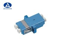 China Low Insertion Loss Fiber Optic Adapter Duplex LC PC Adapter ≤0.2dB SM for sale