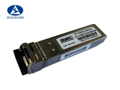 中国 60kmの範囲のBidiの光学トランシーバー ホットプラグ対応SFP+の足跡 販売のため