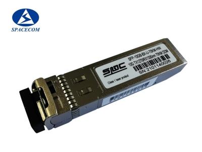 中国 1270/1330nm SFP+のトランシーバー モジュール、10g Sfp+ Bidi 70km伝達 販売のため