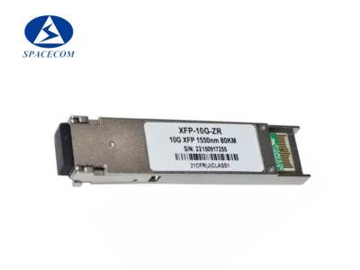 中国 1550nm 80km SFP+のトランシーバー モジュール、10g XfpのトランシーバーLCのコネクター 販売のため