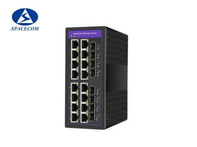 Cina Commutatore industriale 16x10/100/1000Base T 8x1000Base X SFP dello Sfp di gigabit in vendita