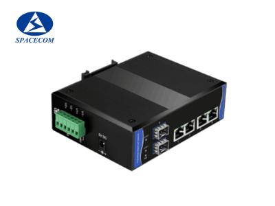 Cina Base bassa veloce X SFP del convertitore 4x10/100/1000 T 2x1000 di media di Ethernet di gigabit in vendita