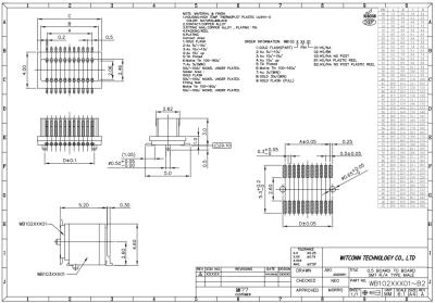 China 0.5mm Pitch Board to Board Connectors High Speed BTB Connector SMT Te koop
