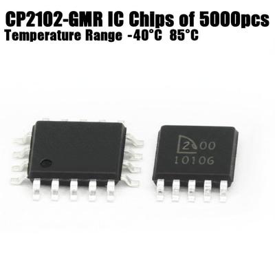 Cina CP2102-GMR IC chip con scorte di 5000 pezzi e temperatura -40°C 85°C in vendita