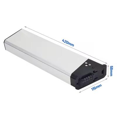 Cina Batteria per bicicletta elettrica pieghevole nascosta 48v 12.8ah Per bicicletta elettrica da 500w 750w in vendita