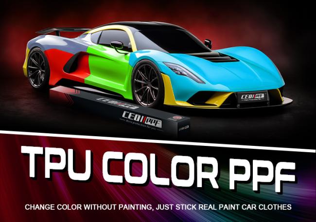 TPU Color PPF car wrap application