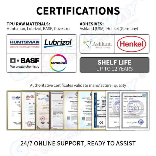 Our product certifications