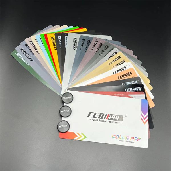 Quality Wet Application Color PPF 6 Years Warranty Double Layer Coextrusion Hydrophobicty Self Healing for sale