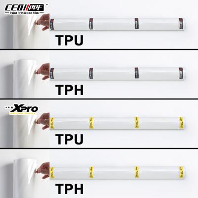 Cina TPH AT Anti giallaggio 6.5 millimetro riparazione termica pellicola protettiva di vernice per veicoli 165.1 micron in vendita
