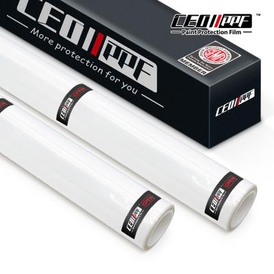 China 6.5mil 7.5mil 8mil 10mil Autoverf Beschermingsfilm Warmte Reparatie Glanz Anti Scratch TPU TPH Te koop