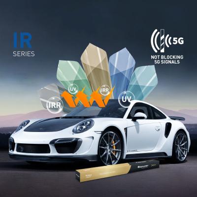 China High Crystal UV99 SRC Heat Reject IRR 99% Car Glass Film Nano Ceramic Window Tint Film for sale