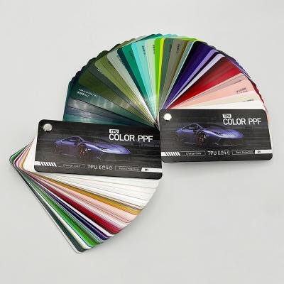 China TPU gekleurde PPF wrap 6.5mil Dubbellaag coextrasie auto verf beschermfilm Te koop