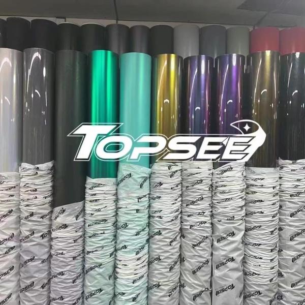 Quality TPU Colored PPF Wrap 6.5mil Double Layer Coextrasion Car Paint Protection Film for sale
