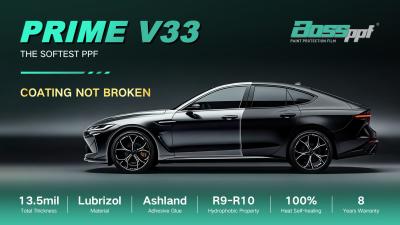 China TPU-Prime V33 13.5mil auto paint protection film clear 8 Years warranty for sale