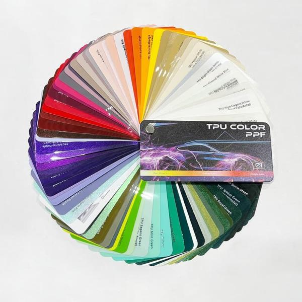 Quality 400+ TPU PVC Color PPF 6.5mil 7.5mil Hydrophobicity Self Healing 8 Years Warranty for sale