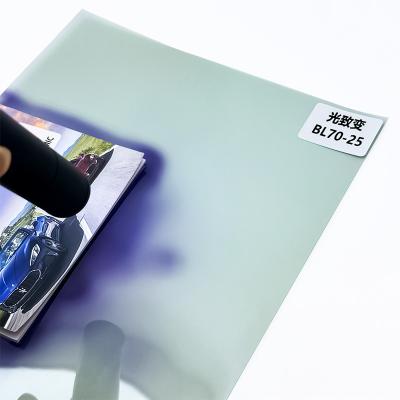 China Light Adaptive Car Window Tint 2mil Photochromic Self-Tinting VLT 70%-25% OEM Factory for sale