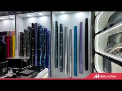 GOODCARWAY TPU PPF Full Color Chart｜Pearl Night Blue & Liquid Shadow Gold + Stretch Test