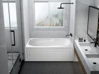 Quality Corner Tub Freestanding Bath With Skirt JND-AT1582 Alkali Free Sanitary Grade for sale