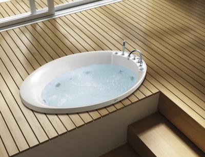 Cina Massaggio vasca da bagno Acrilico Whirlpool goccia in vasca da bagno M1710 in vendita