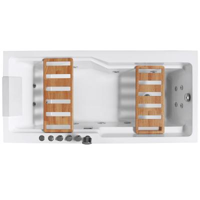 中国 ウォールプール アクリルマッサージ バスタブ M1785-L 3C 証明書 1725×805×620mm 販売のため
