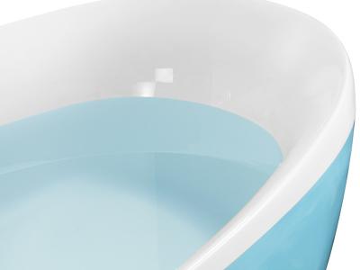Cina ISO9001 Rectangolo di bagno acrilico libero SP1837 1500×760×650mm in vendita