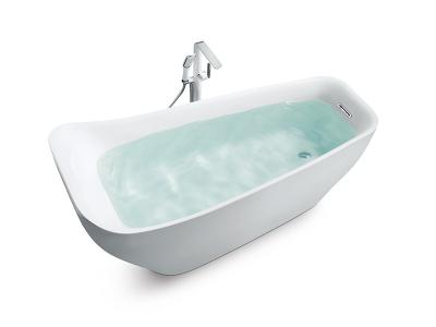 China Rechthoekige Antibacteriële Acryl Stand Alone Bad SP1846 1700×790×740mm Te koop