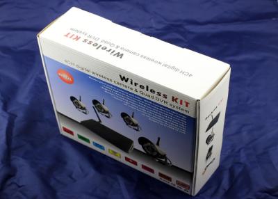 Cina 4 sistema di sicurezza senza fili della macchina fotografica DVR con il supporto sistema della TV, trasmissione minuto 150m in vendita