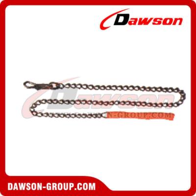 China Animal Chain Dog Lead With Nylon Handle PVC Handle for sale