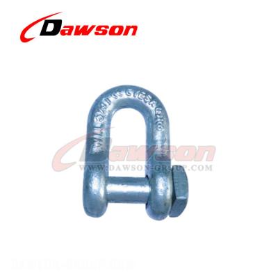China Forged Trawling Dee Shackle with Square Head for sale