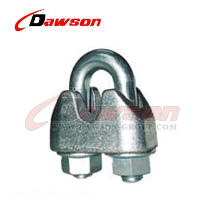 China Din 1142 Galv. Malleable Wire Rope Clip for sale