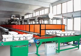 China Modular Assembly Ceramic Roller Kiln Gas Fired  Customizable for sale